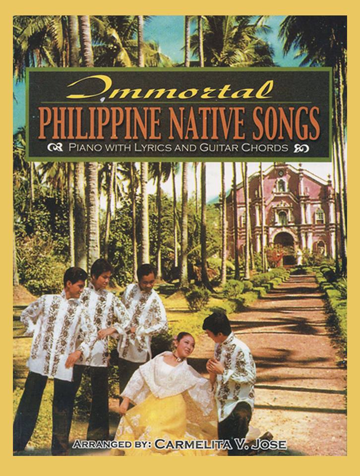 Philippine Native Songs: Piano with Lyrics and Guitar Chords ...